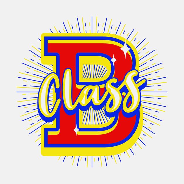 B Class Logo Design Template — Customize it in Kittl