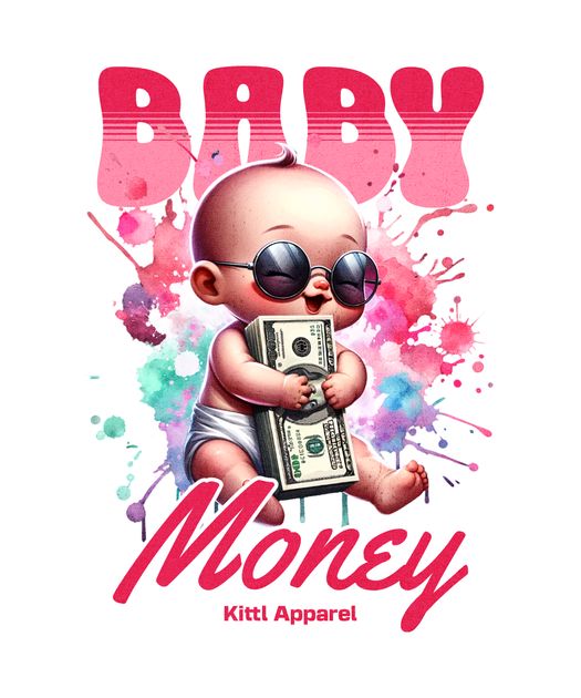 Baby Money Design Template — Customize it in Kittl