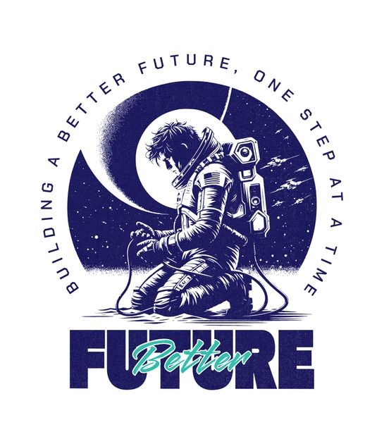 Better Future Design Template — Customize it in Kittl