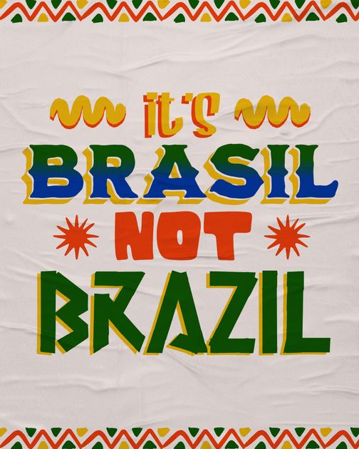 Brazilian Design Poster Design Template — Customize it in Kittl