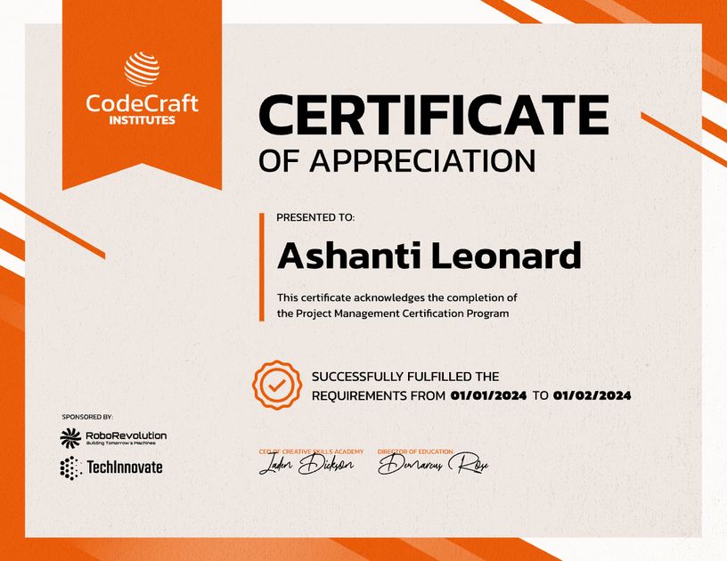 Certificate of Appreciation Card Design Template — Customize it in Kittl