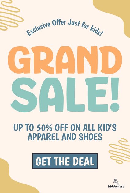 Colorful Kids Promotional Newsletter Header Design Template — Customize ...