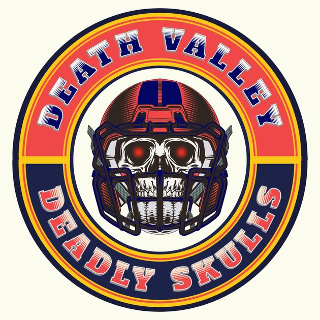 DEATH VALLEY DEADLY SKULLS Logo Design Template — Customize it in Kittl