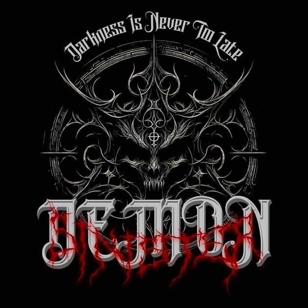 Demon Sinister T-Shirt Design Template — Customize it in Kittl