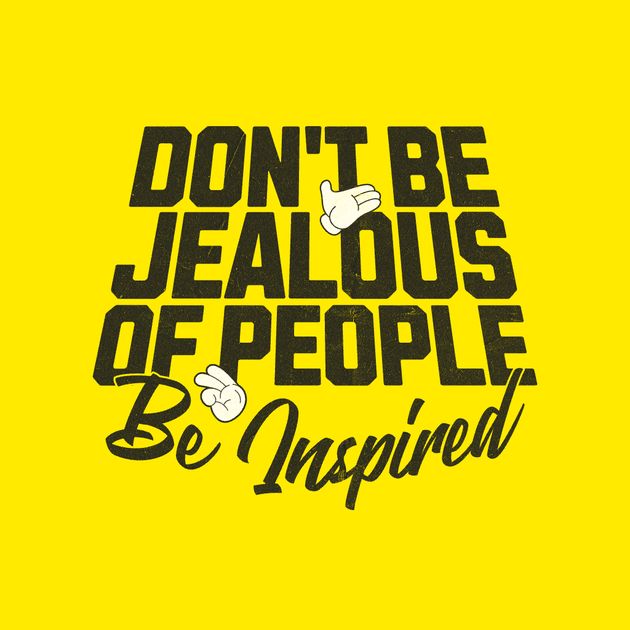 Don't be Jealous Design Template — Customize it in Kittl