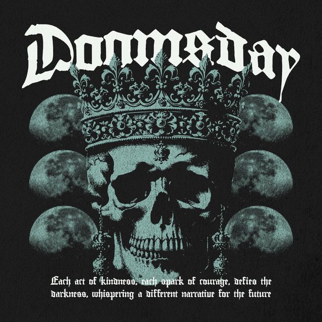 Doomsday T-Shirt Design Template — Customize it in Kittl