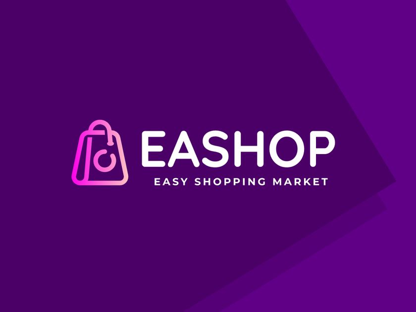 Easy Shopping - Minimal Modern Brand Logo Design Template — Customize ...
