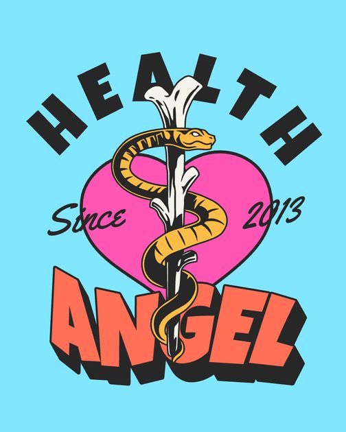 Health Angel Design Template — Customize it in Kittl