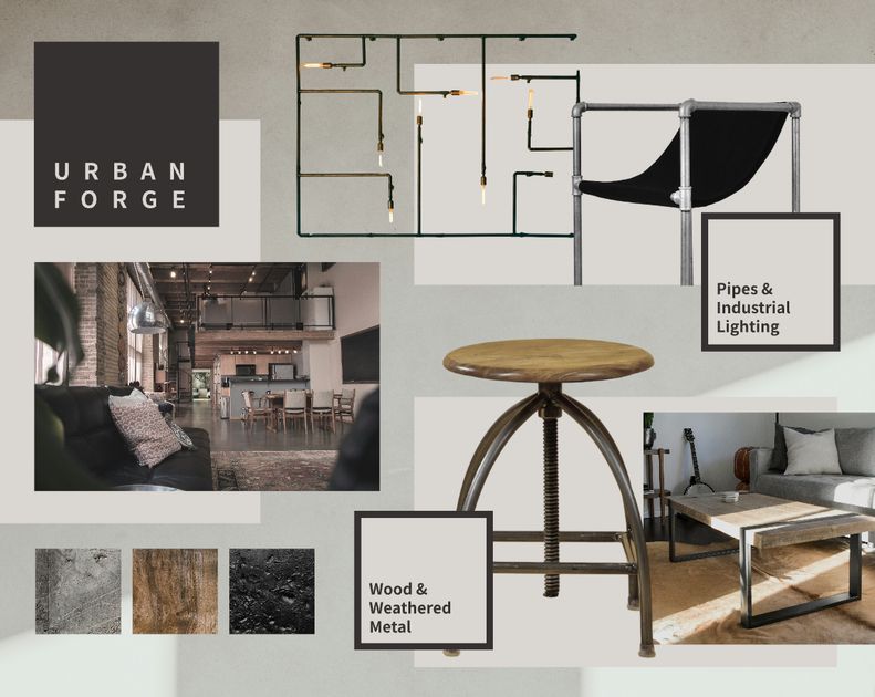 Industrial Design Moodboard Brand Board Design Template — Customize it ...