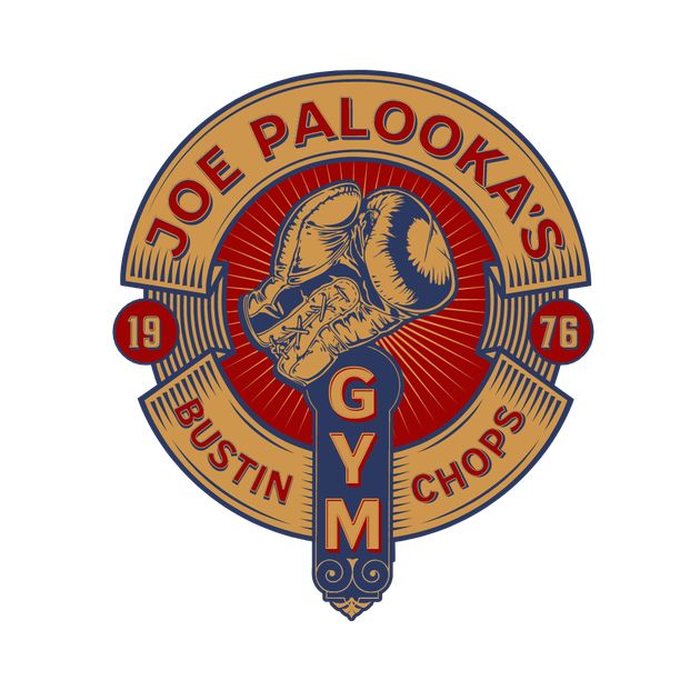 Joe Palookas Bustin Chops T-Shirt Design Template — Customize it in Kittl