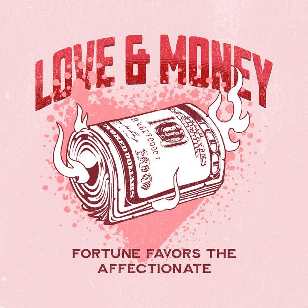 Love and Money Vintage T-Shirt Design Template — Customize it in Kittl