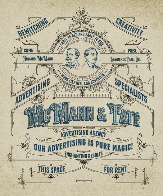 McMann & Tate - Ornate Sanborn Style Poster Design Template — Customize ...