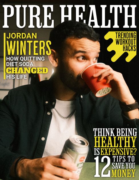 Men's Health Magazine Cover Design Template — Customize it in Kittl