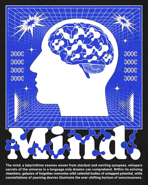 Mind T-Shirt Design Template — Customize it in Kittl