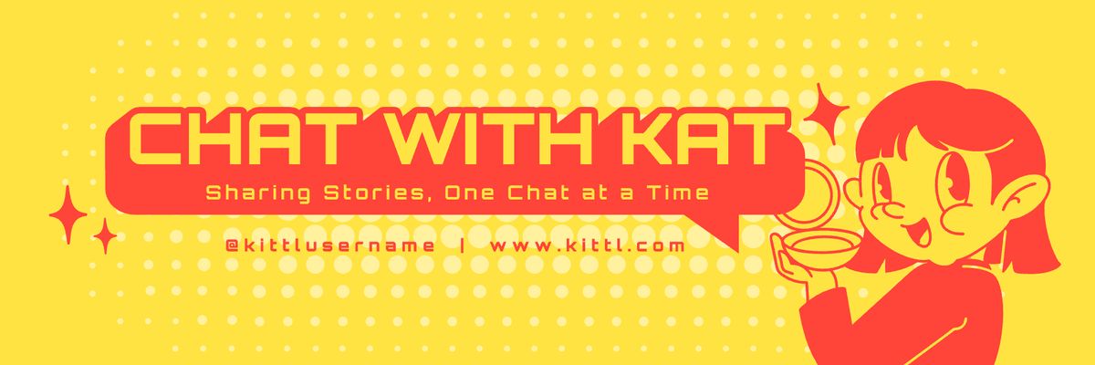 Retro Cartoon Twitter Header Cover Design Template — Customize it in Kittl