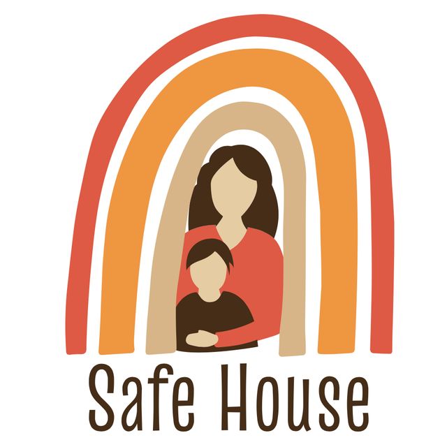 Safe House Womens Shelter Logo Design Template — Customize it in Kittl