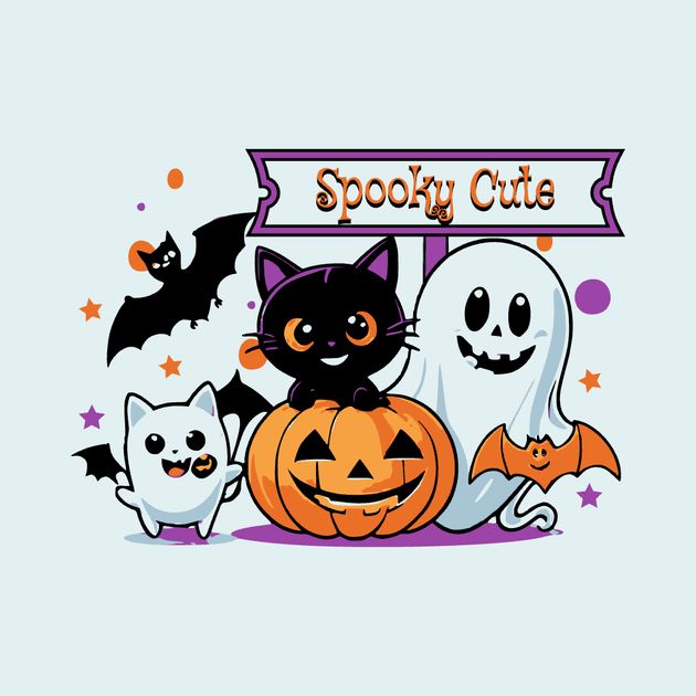 Spooky Cute Halloween Design Template — Customize it in Kittl