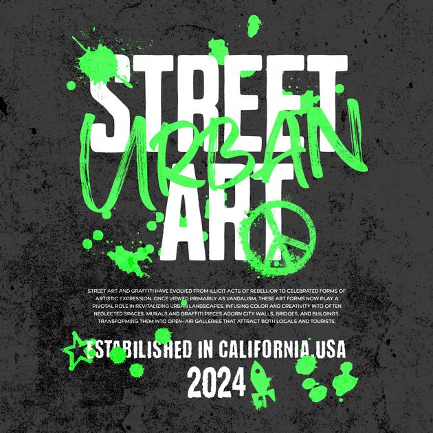Street Art Design Template — Customize it in Kittl