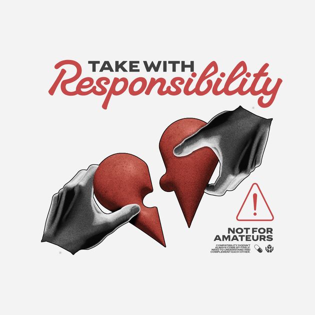 Take With Responsibility Design Template — Customize it in Kittl