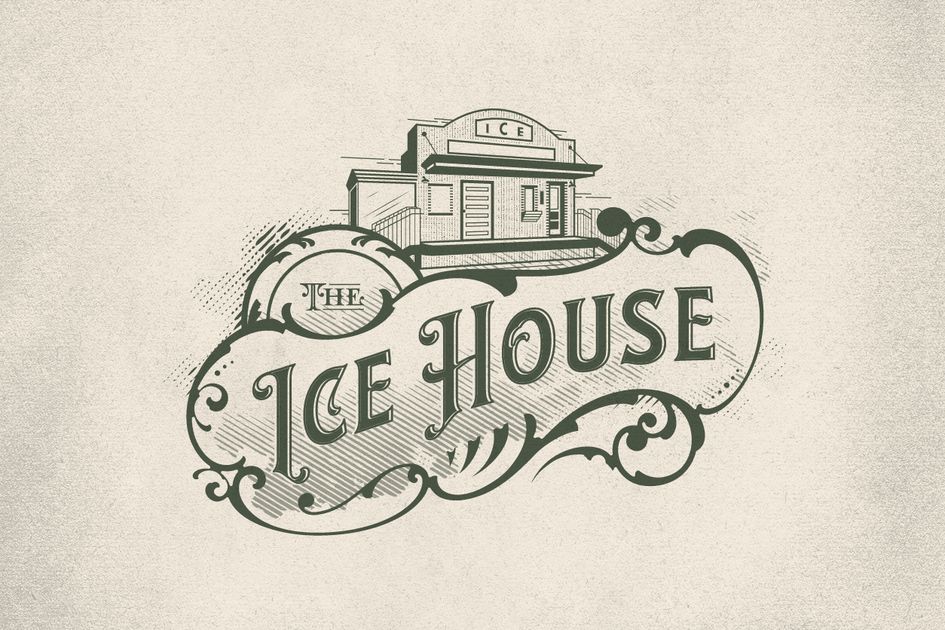 The Ice House - Building Logo Design Template — Customize it in Kittl
