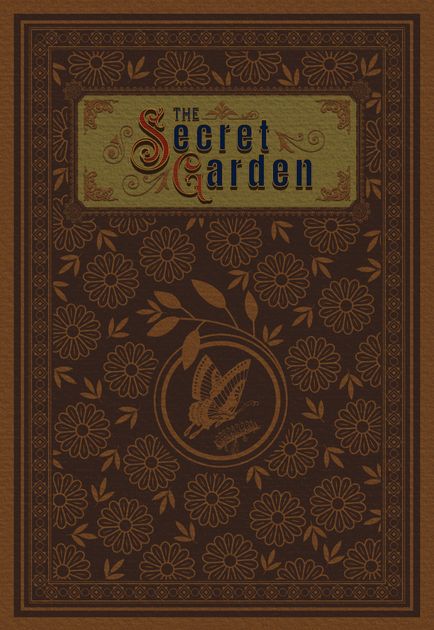 The Secret Garden Cover Design Template — Customize it in Kittl