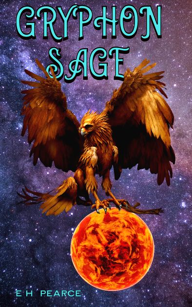 gryphon book cover Poster Design Template — Customize it in Kittl