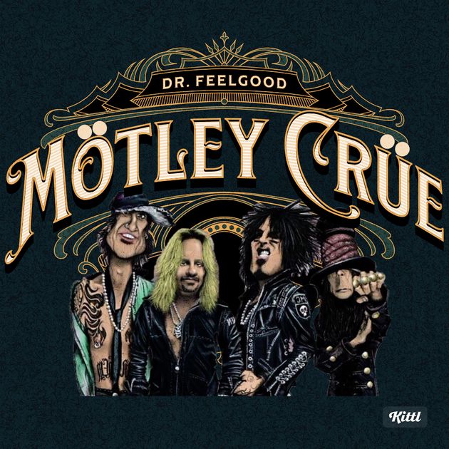 motley crue T-Shirt Design Template — Customize it in Kittl