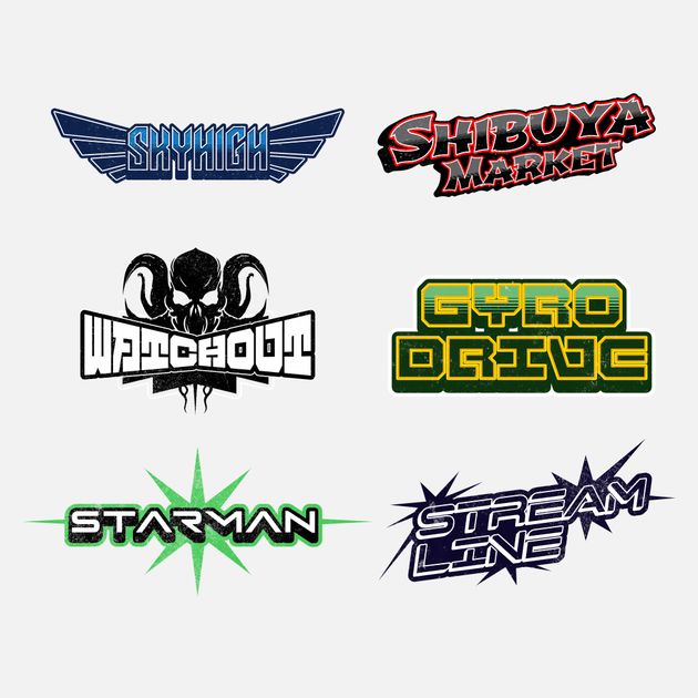6 Logo Collection Logo Design Template — Customize it in Kittl