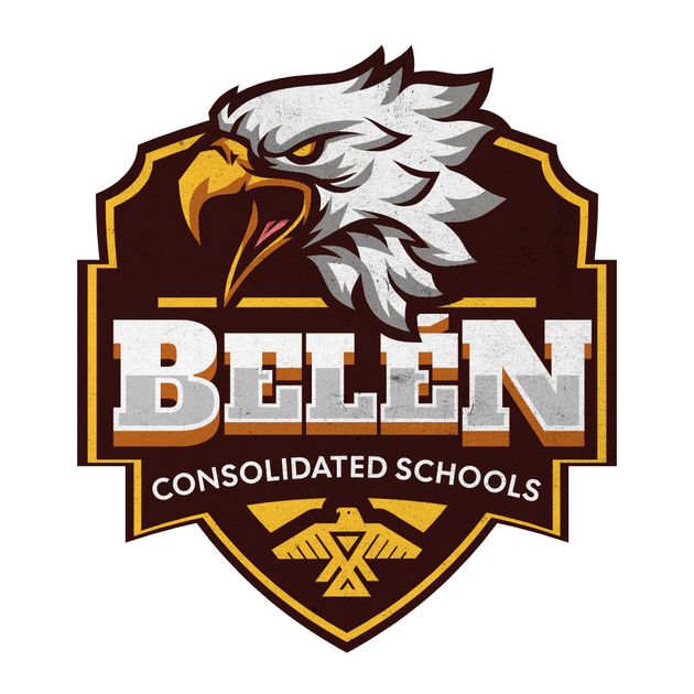 Belen Consolidated School - Eagle Logo Design Template — Customize it ...