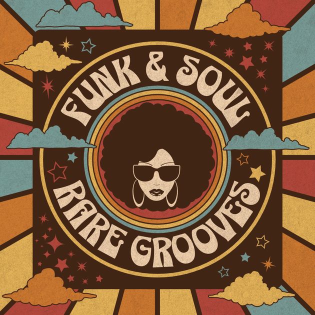 Funk & Soul - Hippie Lady Label Design Template — Customize it in Kittl