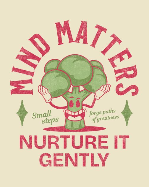 Mind Matters T-Shirt Design Template — Customize it in Kittl