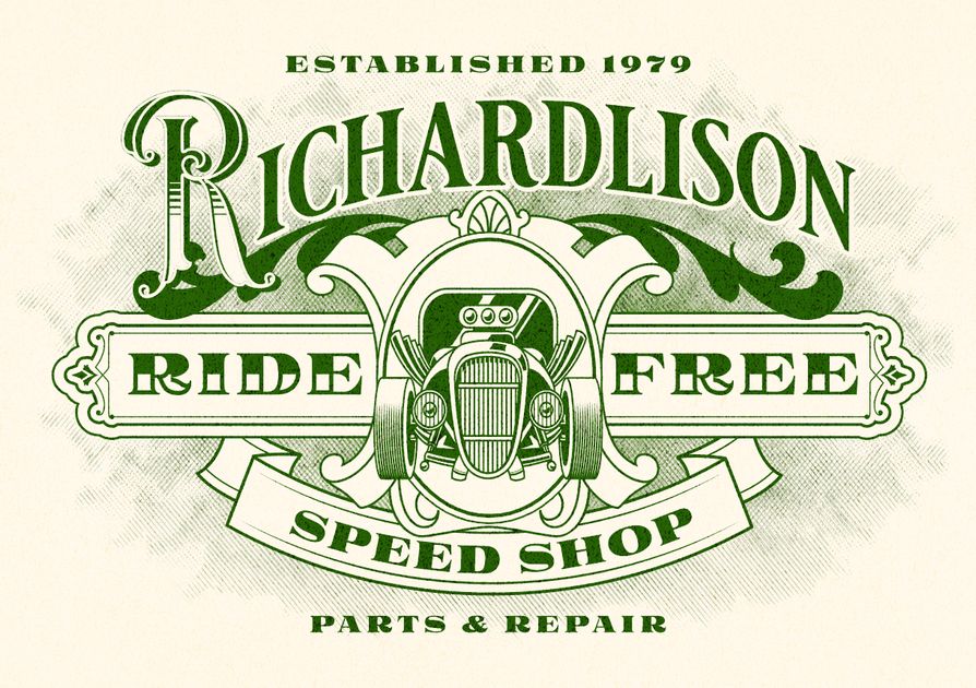 Speed Shop Logo Design