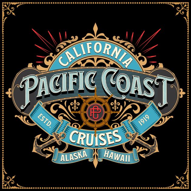 pacific coast Logo Design Template — Customize it in Kittl